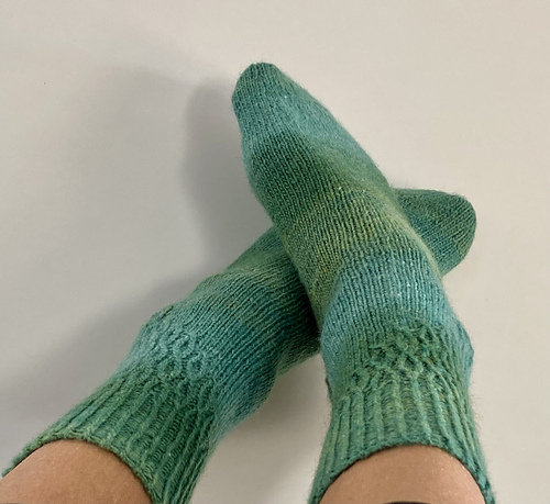 Ravelry: Vaidava Memories Socks pattern by Zanete Knits