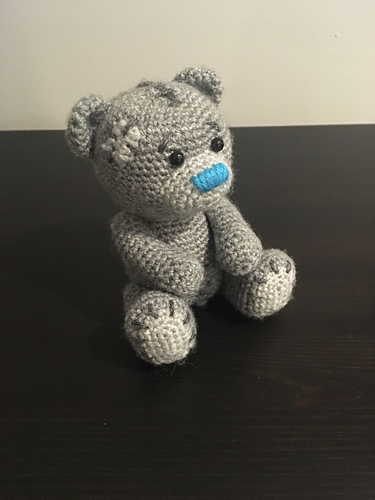 Ravelry: Tattered Ted pattern by Amy’s Crochet Cave