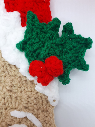 Ravelry: C2C Mr. Santa Claus scarf pattern by Susan Wilkes-Baker