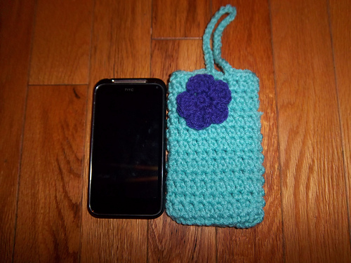 Ravelry: Cell Phone Cozy pattern by Susan Wilkes-Baker