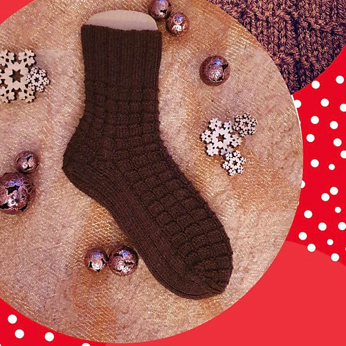 Ravelry: A Bar of Chocolate Socks pattern by Gabriele Bartsch