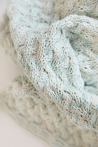 Ravelry: Waterfall Baby Blanket pattern by Leelee Knits