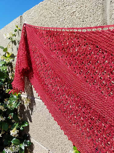 Ravelry: Nantahala Shawl pattern by Selena Miskin