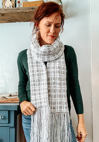 Ravelry: Tartan Plaid Scarf pattern by Justyna Srock
