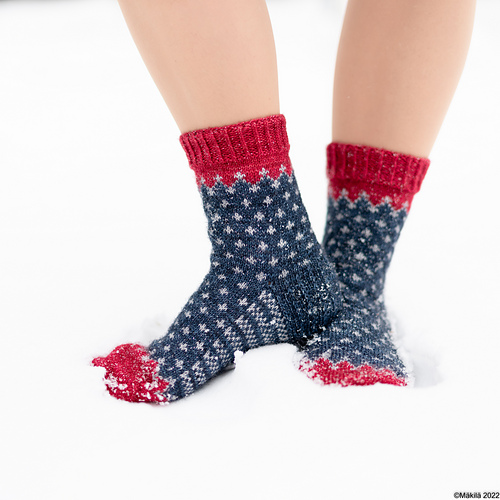 Ravelry: Twinkle Star Socks Tähtöset pattern by Anna Mäkilä