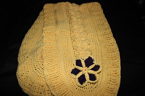 Ravelry: "Knit" Cable Scarf pattern by Amanda Batson