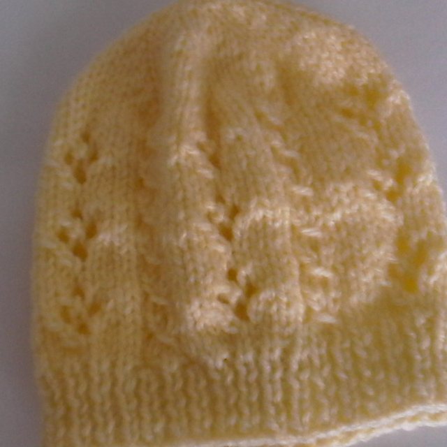 Ravelry: lacy bonnet pattern by amanda hare