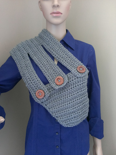 Ravelry: Mod Bod Wrap pattern by Aprile Mazey