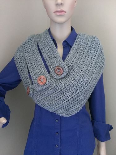 Ravelry: Mod Bod Wrap pattern by Aprile Mazey