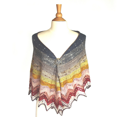 Ravelry: Sunshower Shawl pattern by Ambah O'Brien