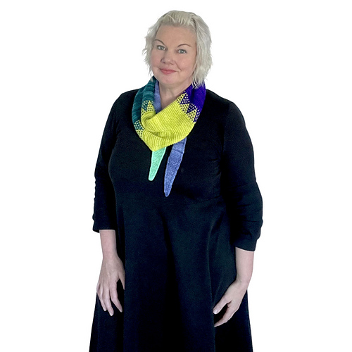 Ravelry: Quintet Shawlette pattern by Ambah O'Brien