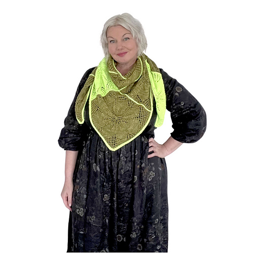 Ravelry: Cosmos Blossom Shawl pattern by Ambah O'Brien