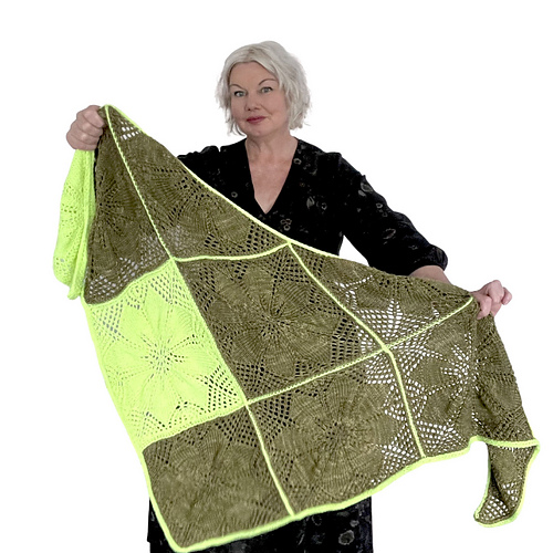 Ravelry: Cosmos Blossom Shawl pattern by Ambah O'Brien