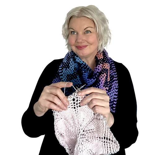 Ravelry: Cosmos Blossom Shawl pattern by Ambah O'Brien
