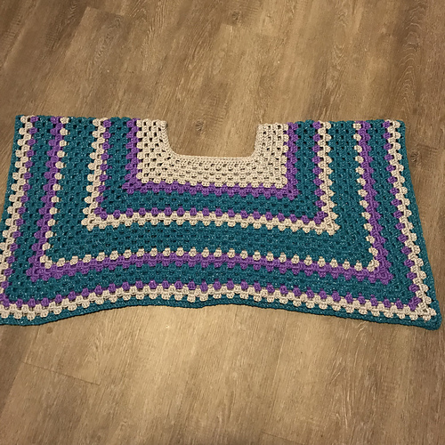 Ravelry: Sparkly Serape Poncho pattern by Couch Surfer Crochet