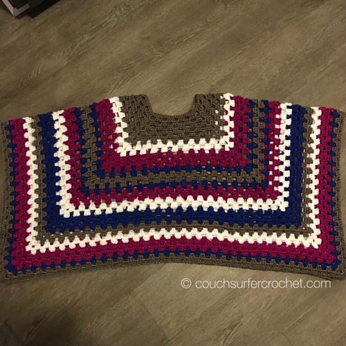 Ravelry: Sparkly Serape Poncho pattern by Couch Surfer Crochet