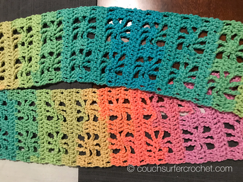 Ravelry: Beautiful Boxes Scarf pattern by Couch Surfer Crochet