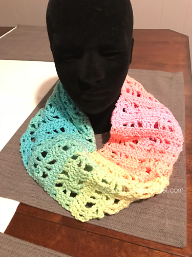 Ravelry: Beautiful Boxes Scarf pattern by Couch Surfer Crochet