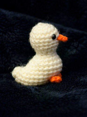 Ravelry: Easy Miniature Duck One-Hour Amigurumi pattern by Allison ...
