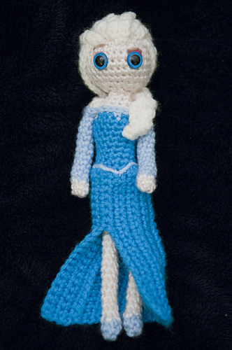 Ravelry: Elsa (Frozen) Amigurumi pattern by Allison McDonough