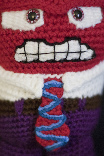 Ravelry: Anger (Inside Out) Amigurumi pattern by Allison McDonough