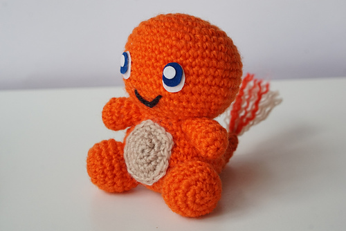 Ravelry: Amigurumi Charmander pattern by Amigurumeria