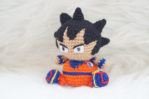 Ravelry: Amigurumi Goku pattern by Amigurumeria