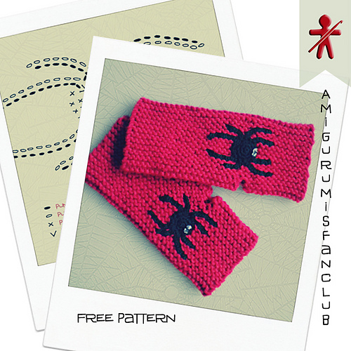 Ravelry: Little spider applique pattern by Judit Guillen