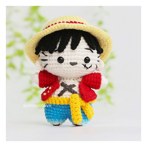 Ravelry: Monkey Luffy pattern by Vui Vui