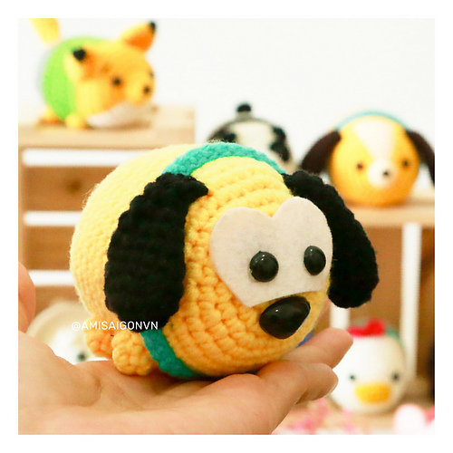 Ravelry: Amigurumi Tsum Tsum pattern by Vui Vui