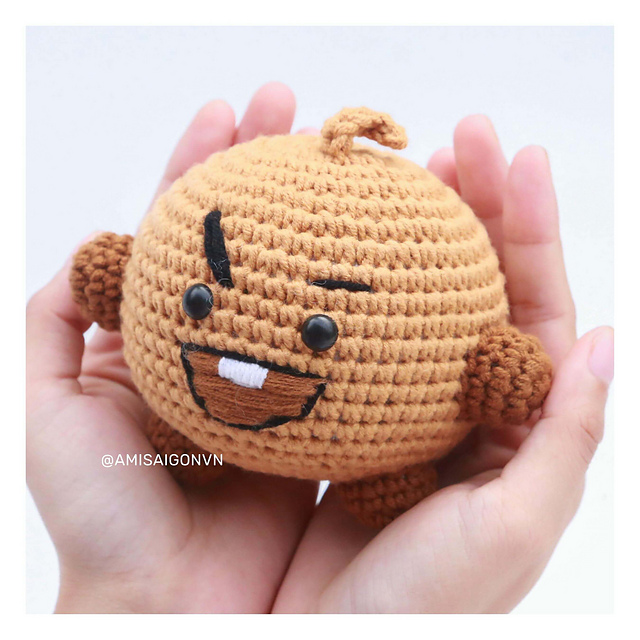 Ravelry: Amigurumi Shooky BT21 pattern by Vui Vui