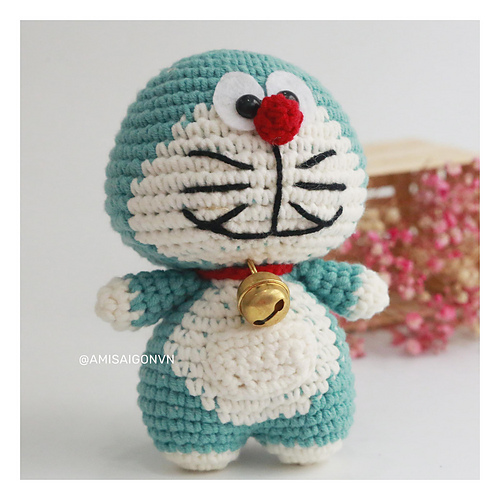 Ravelry: Amigurumi Doraemon pattern by Vui Vui