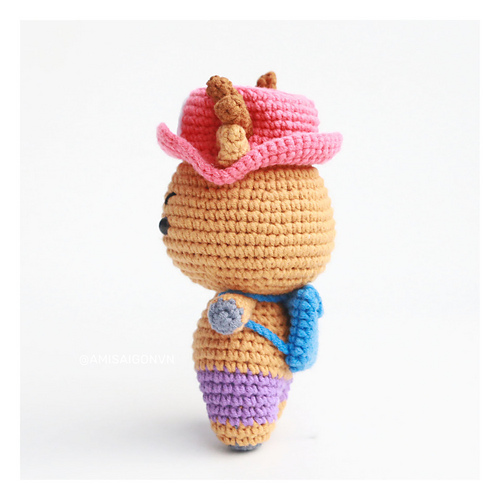 Ravelry: Amigurumi Chopper Character pattern by Vui Vui