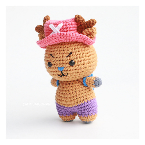Ravelry: Amigurumi Chopper Character pattern by Vui Vui