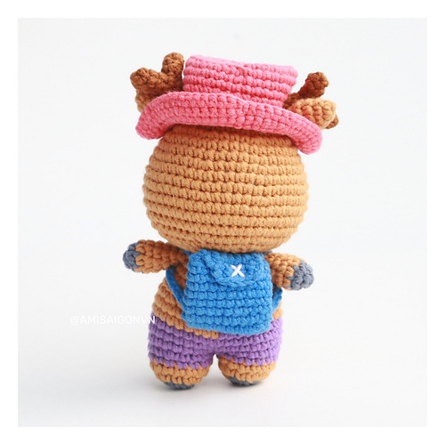 Ravelry: Amigurumi Chopper Character pattern by Vui Vui