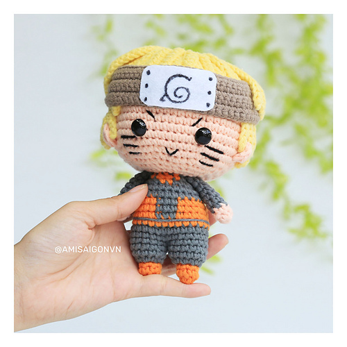 Ravelry: Amigurumi Naruto Doll pattern by Vui Vui