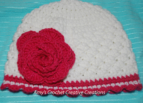 Ravelry: 6-12 month old Baby Shell hat pattern by Amy Lehman