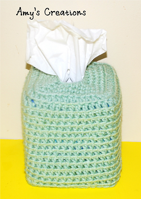 Ravelry: Tissue Box Cover pattern by Amy Lehman