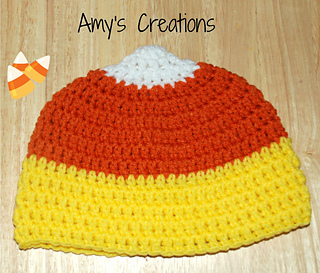 Ravelry: Candy corn hat pattern by Amy Lehman