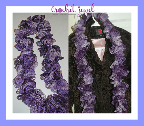 Ravelry: Ruffle Sashay Scarf pattern by Amy Lehman