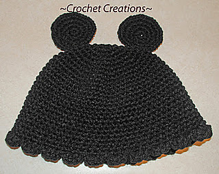 Ravelry: Mickey Mouse Ears Hat pattern by Amy Lehman