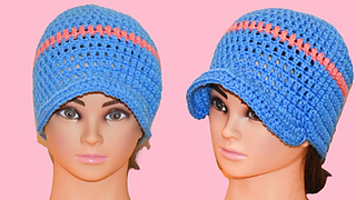 Ravelry: Brim Baseball Hat pattern by Amy Lehman
