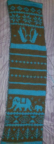 Ravelry: Reversible scarf pattern by Amrita Sr