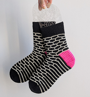 Ravelry: Brick and Mortar Socks pattern by Amy Baldwin