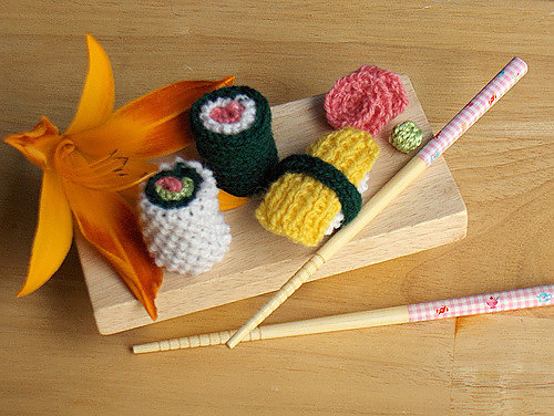 Ravelry: Sushi pattern by Amy Polcyn