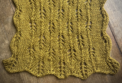 Ravelry: Marigold Stole pattern by Amy P Swanson