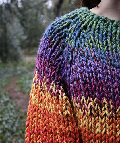 Ravelry: Scrappy Weekend Sweater pattern by Knit Folk