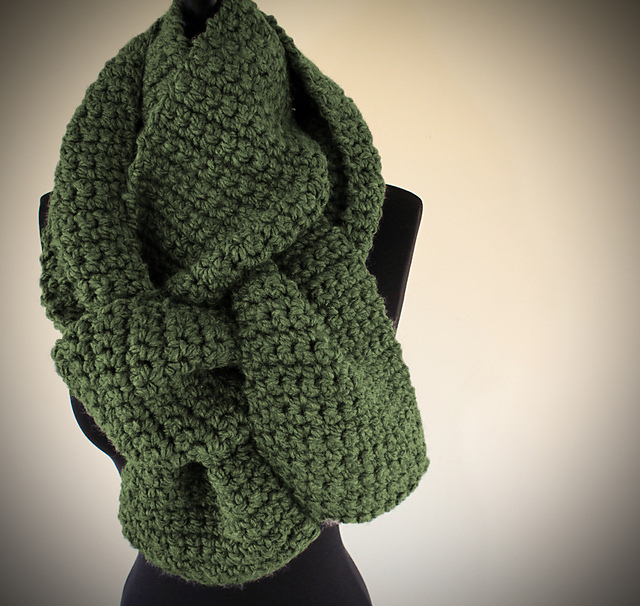 Ravelry: The Boyfriend Scarf pattern by Diana Burk