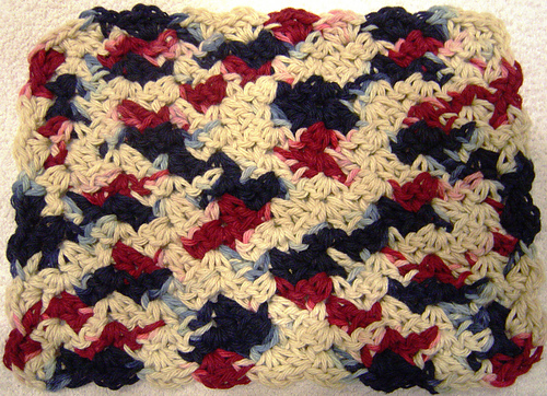 Ravelry: Spring Waves Cloth pattern by Quadshotyarn