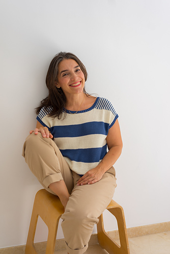 Ravelry: MARINA Tee pattern by Juana Román